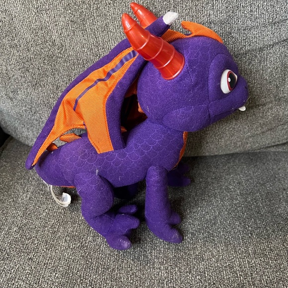 Toys | Spyro Skylanders Plush Horns Lights Up Talks 12 | Poshmark